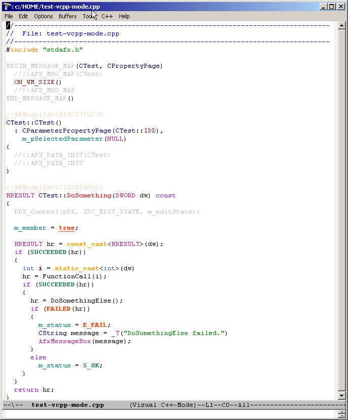 vcpp-mode